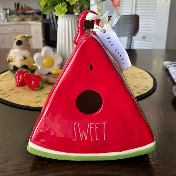 Rae Dunn | Other | New Rae Dunn Watermelon Bird Feeder | Poshmark